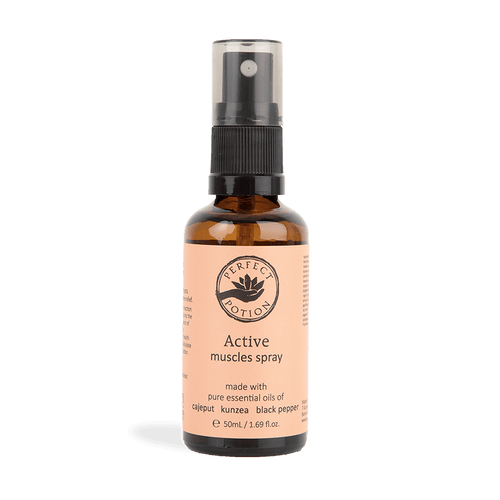Active Muscles Spray | Aromatherapy | Massage Oils | Perfect Potion
