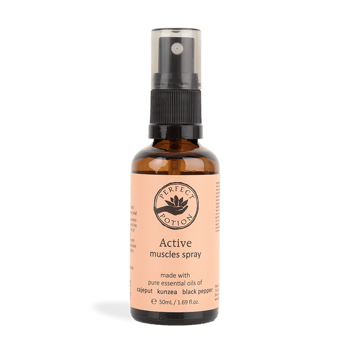 Active Muscles Spray | Aromatherapy | Massage Oils | Perfect Potion