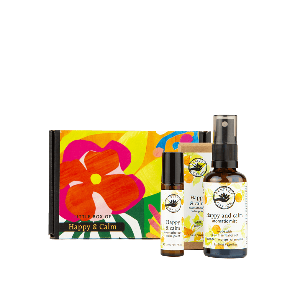 Little Box of Happy & Calm | Aromatic Mist - Perfect Potion