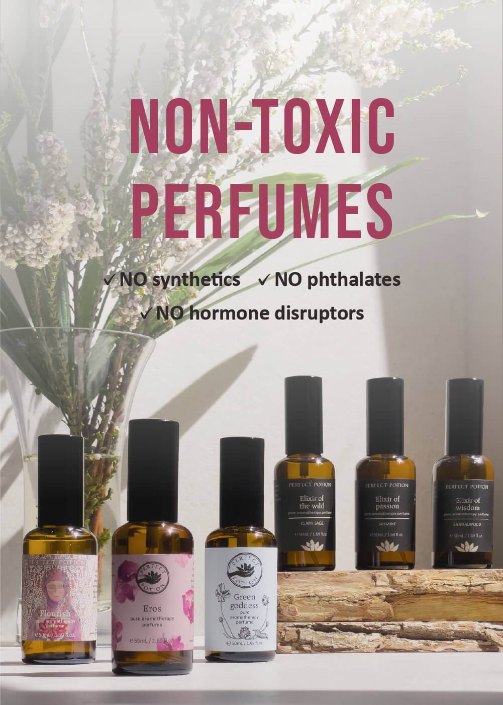 Pure Essential Oils | Organic Skincare - Perfect Potion