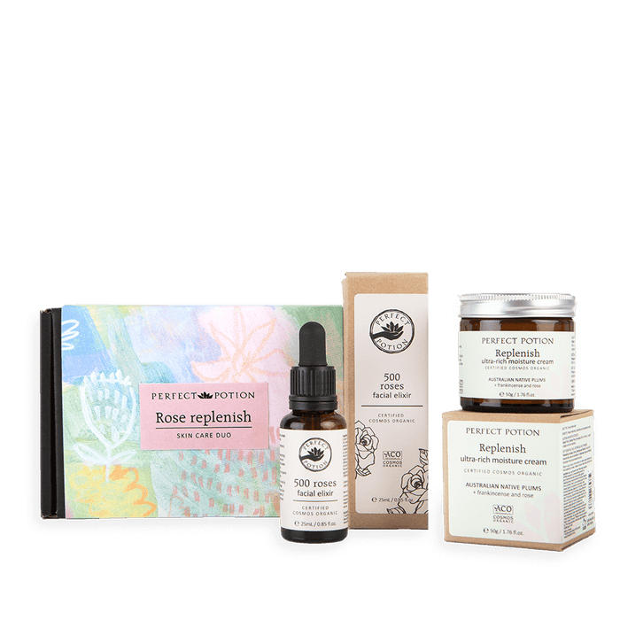 Rose Replenish Skin Care Gift Set