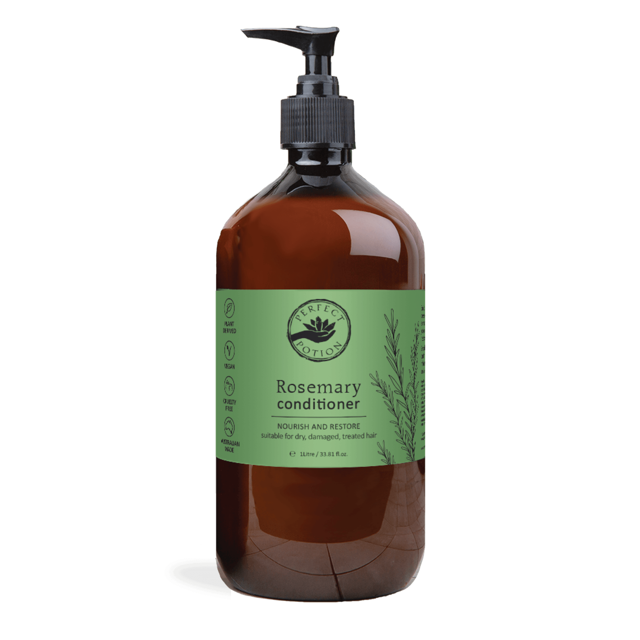 Rosemary Conditioner 1L - Natural Hair Care | Perfect Potion