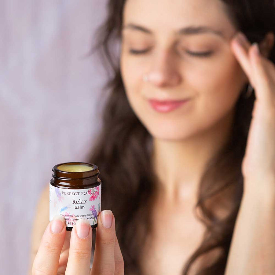 Relax Aromatherapy Balm | Aromatherapy | Certified Organic Skincare